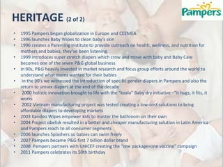 Proctor & gamble pampers | PPTX
