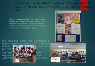 Proctorial Board_PPT for 22nd ACM-ANTI RAGGING.pptx