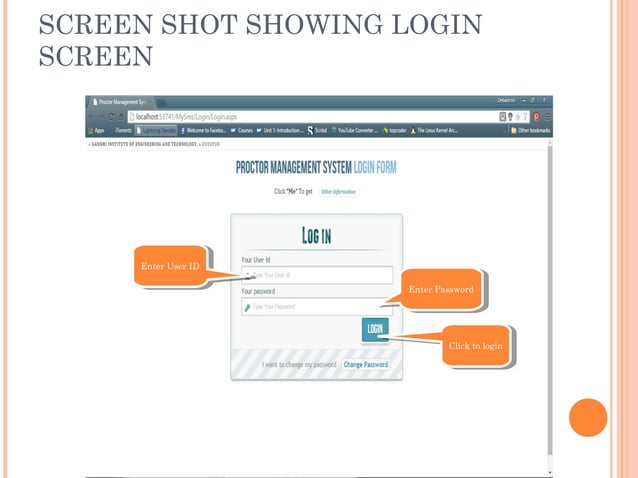 Proctor Management System | PPT
