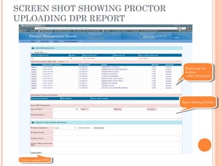 Proctor Management System | PPT