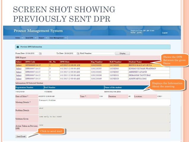 Proctor Management System | PPT