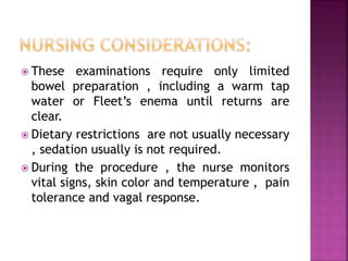 Proctoscopy | PPTX | Digestive Disorders | Diseases and Conditions