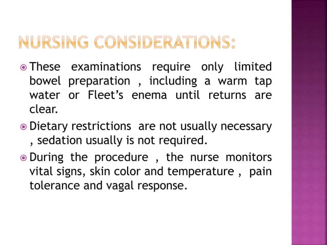 Proctoscopy | PPTX | Digestive Disorders | Diseases and Conditions