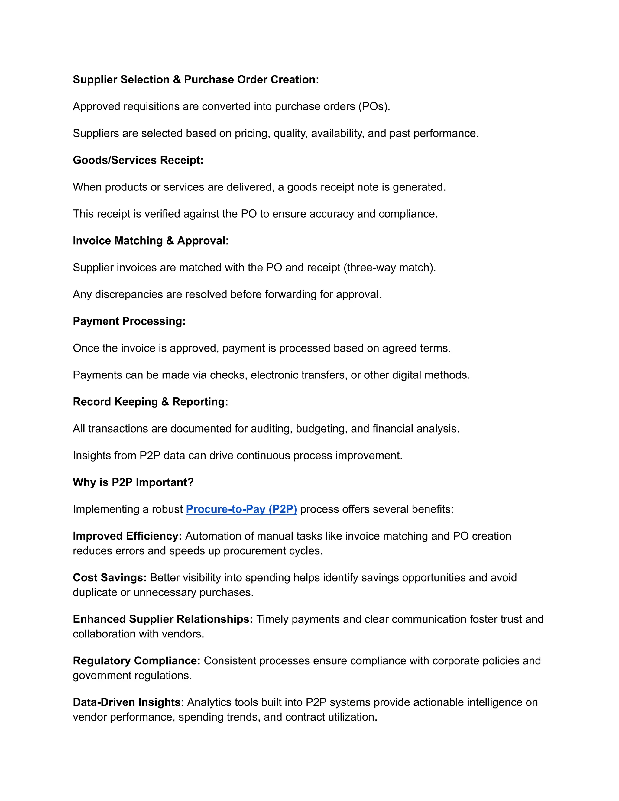 Procure-to-Pay (P2P)_ A Strategic Framework for End-to-End Procurement ...