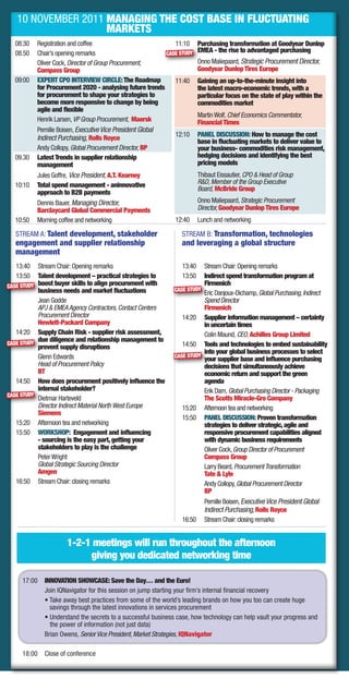 ProcureCon 8th-10th November | PDF