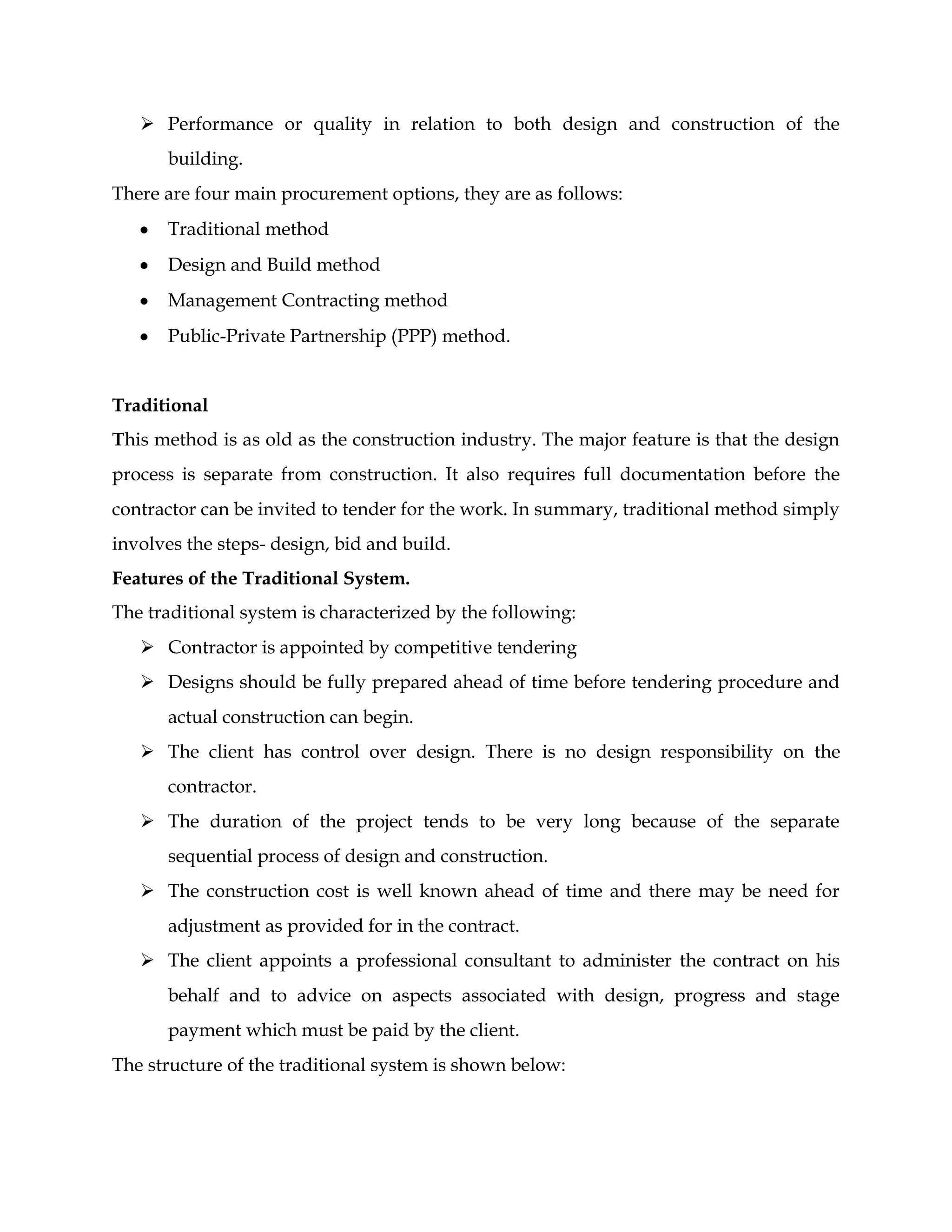 Procurement Methods | DOCX