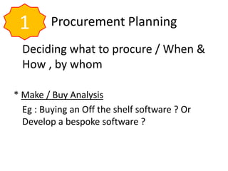 Procurement Management | PPTX