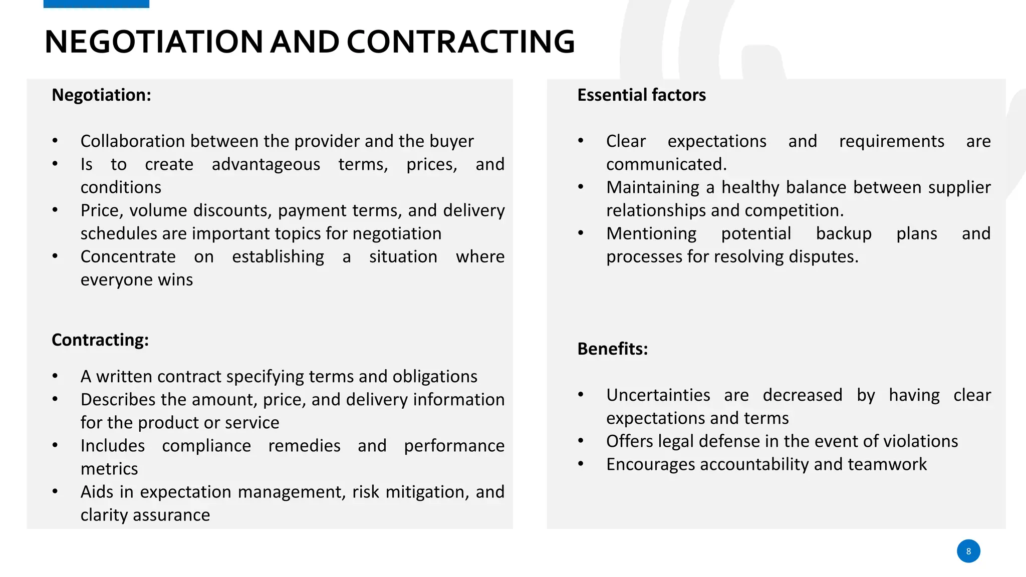 Procurement And Supply Chain Ppt