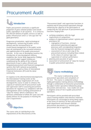Procurement audit | PDF