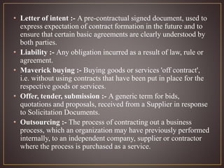 Procurement & Strategic Sourcing by ankit ranjan | PPTX