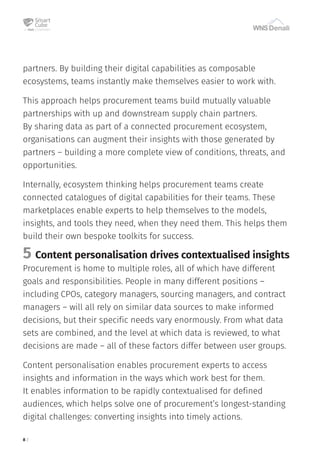 Procurement Digital Transformation & Services | WNS Denali | PDF