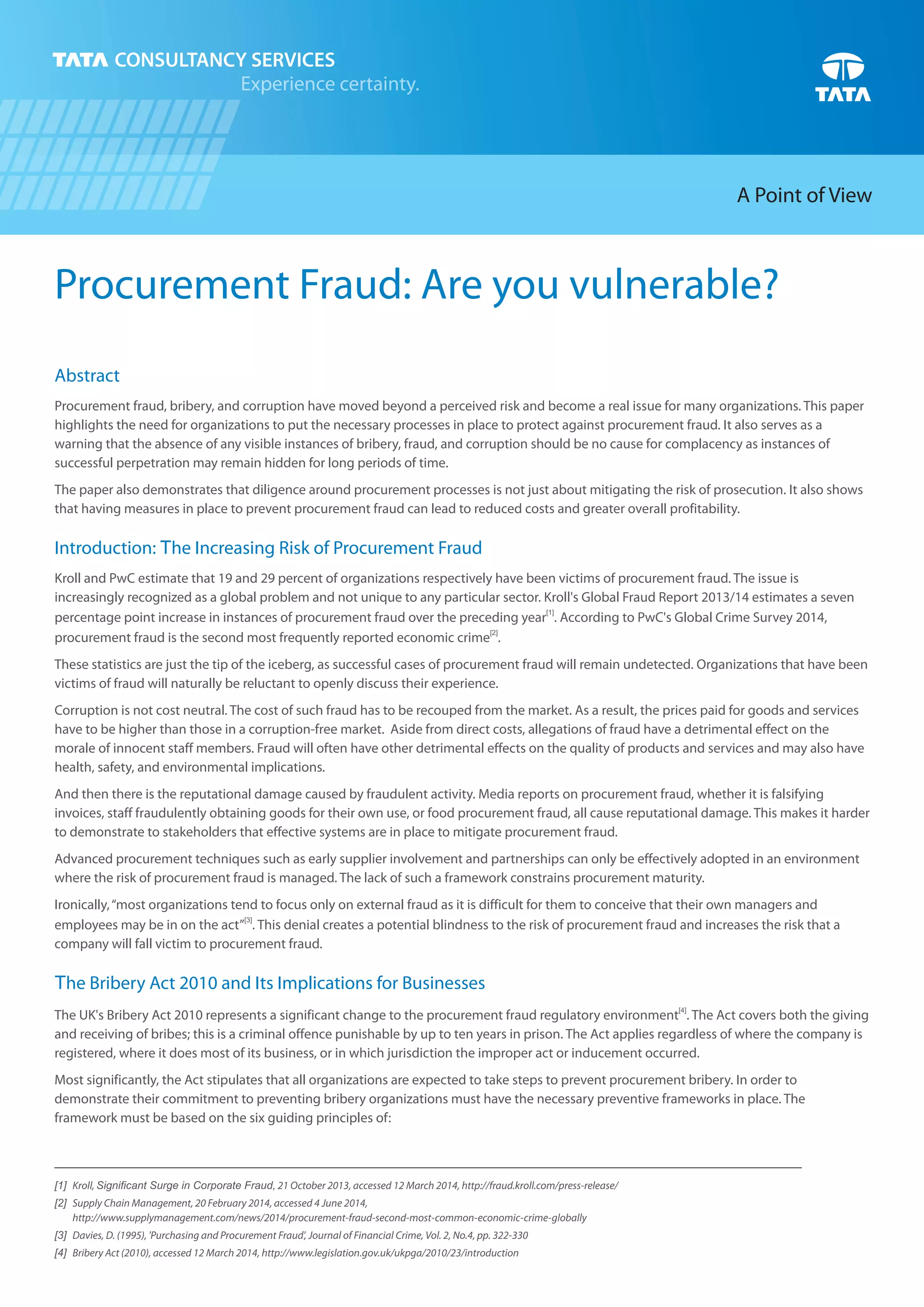 Procurement fraud-0614-1 | PDF