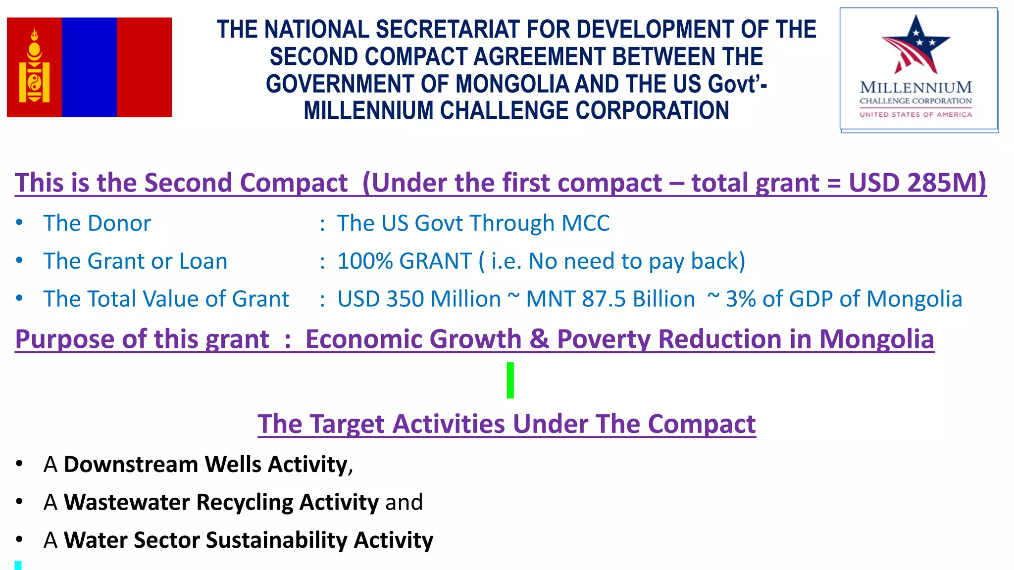 Procurement mca-compact-ii-presentation-bcm | PDF
