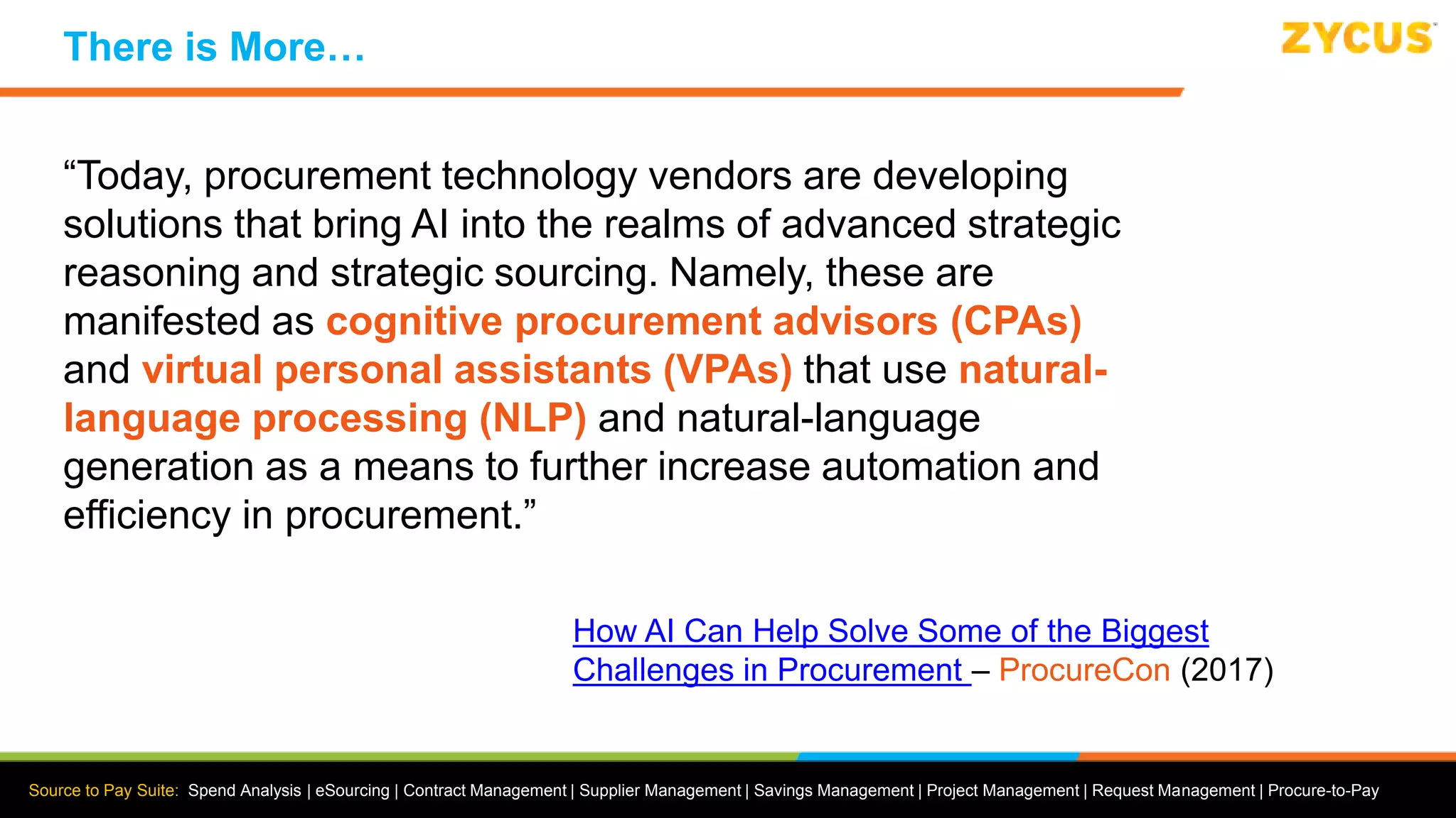 Procurement ai is artificial intelligence real in procurement | PPTX