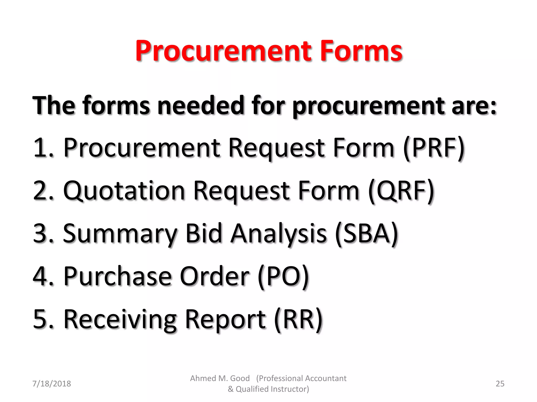 Procurement and logistics in NGOs | PDF