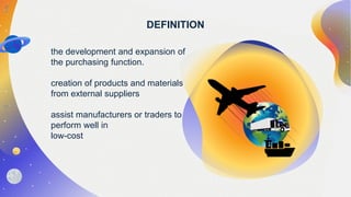 Procurement and production in logistics | PPTX