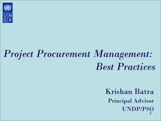 Procurement best practices | PPT