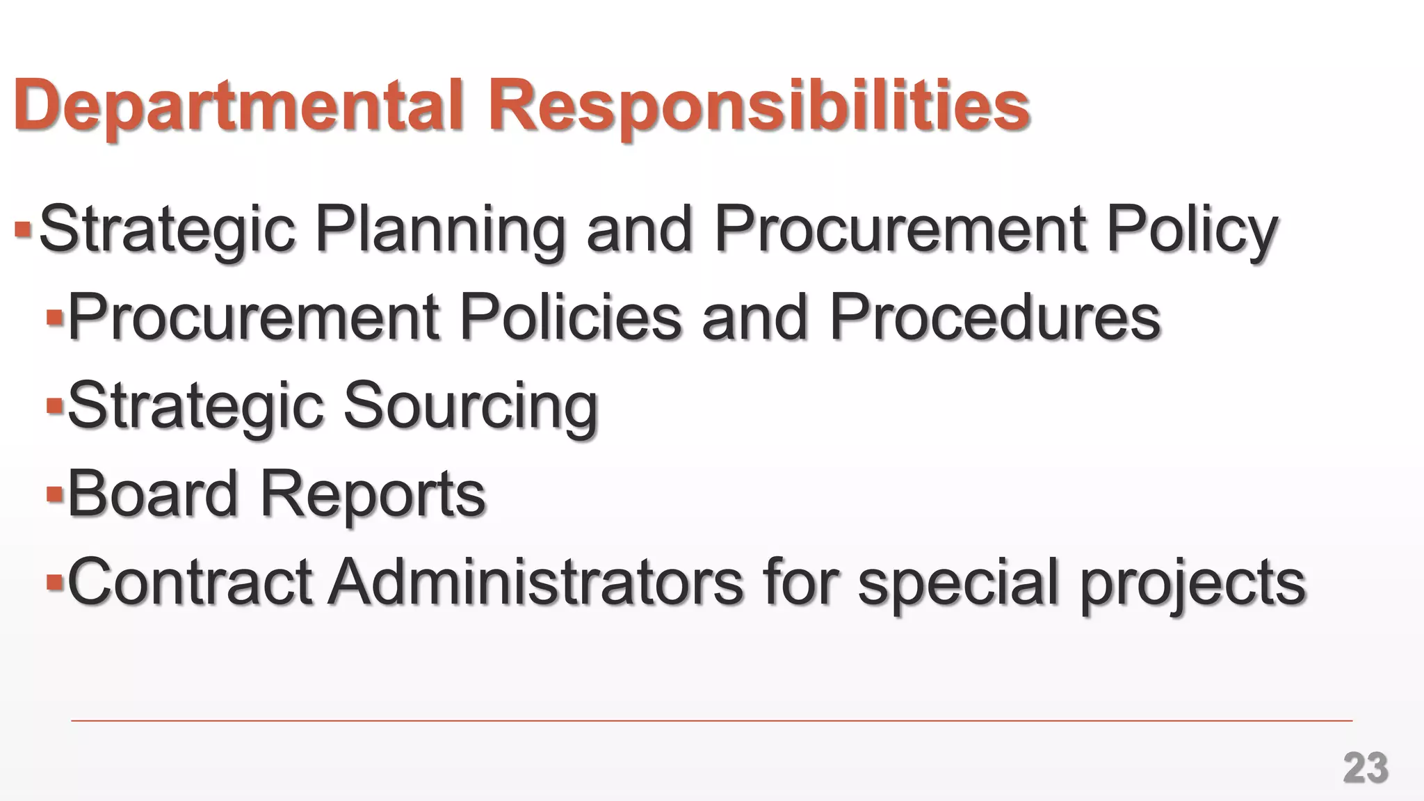 Procurement best practices orientation | PDF