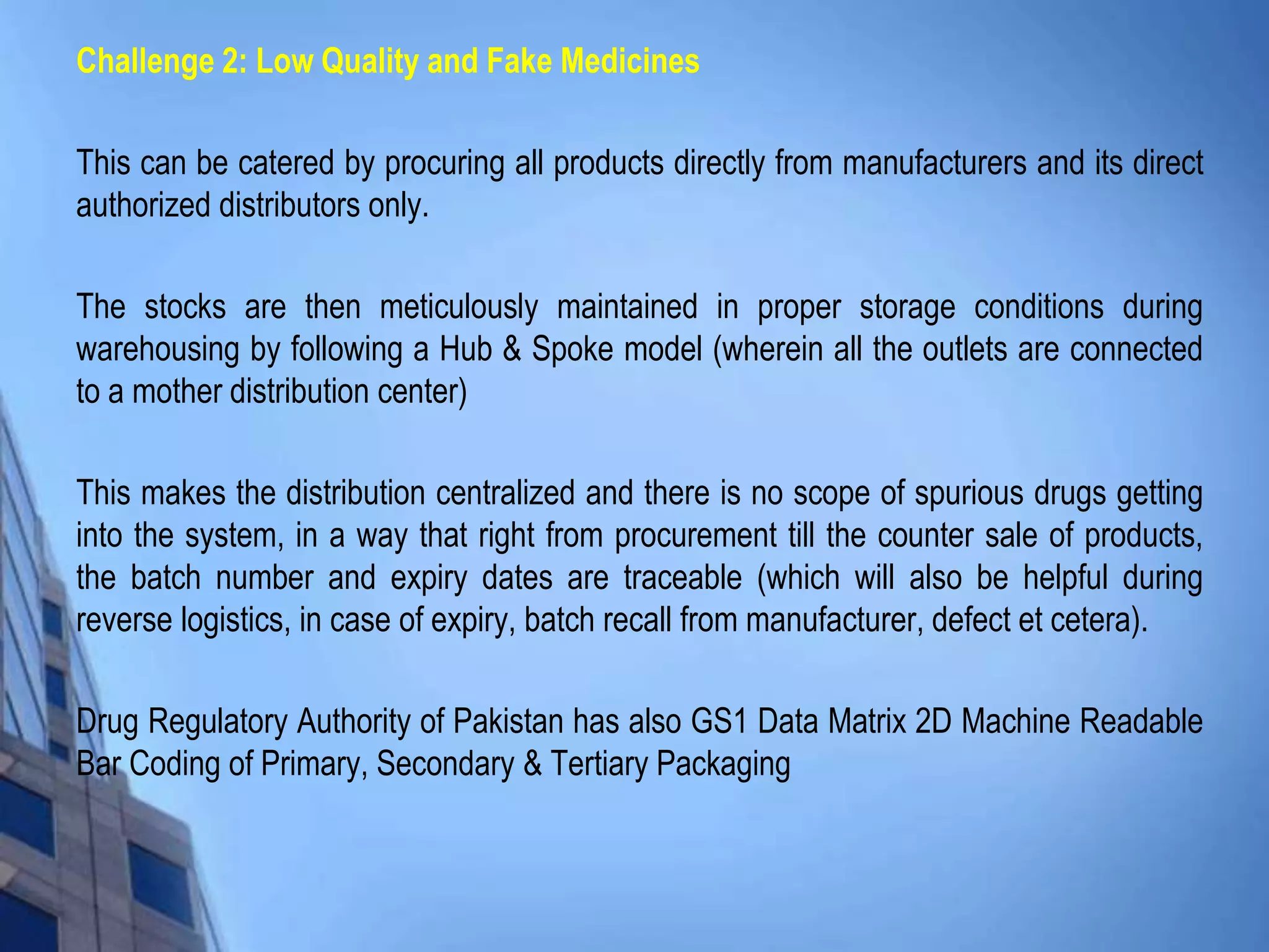 Procurement business model for a Retail Pharmacy | PPTX