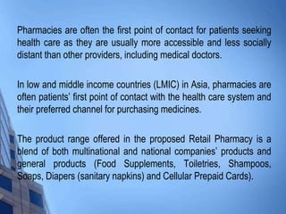 Procurement business model for a Retail Pharmacy | PPTX
