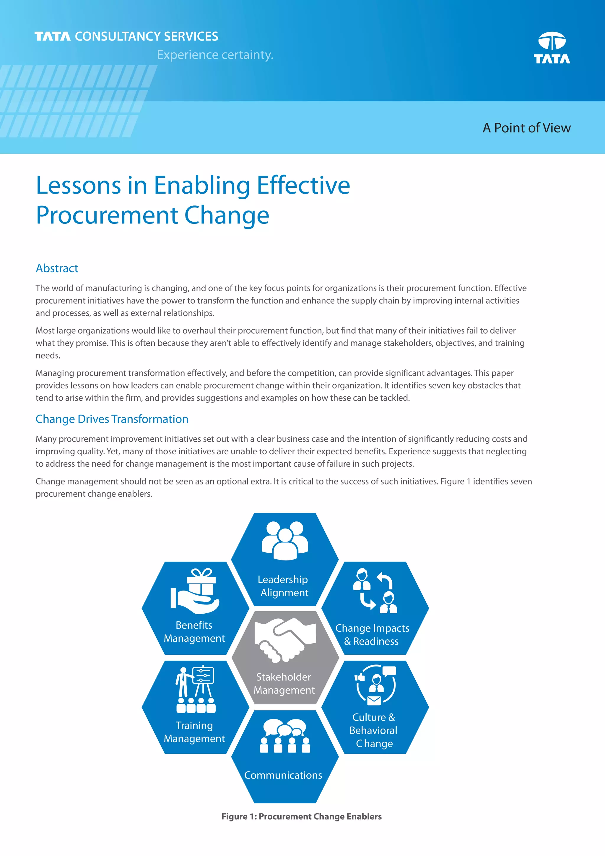 Procurement change 101116 | PDF