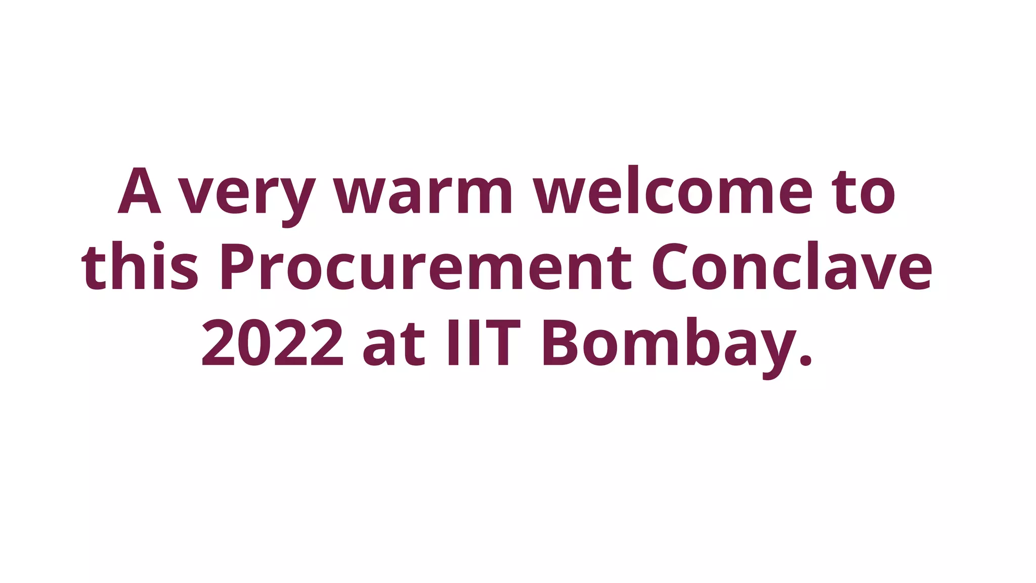 PROCUREMENT CONCLAVE.pptx