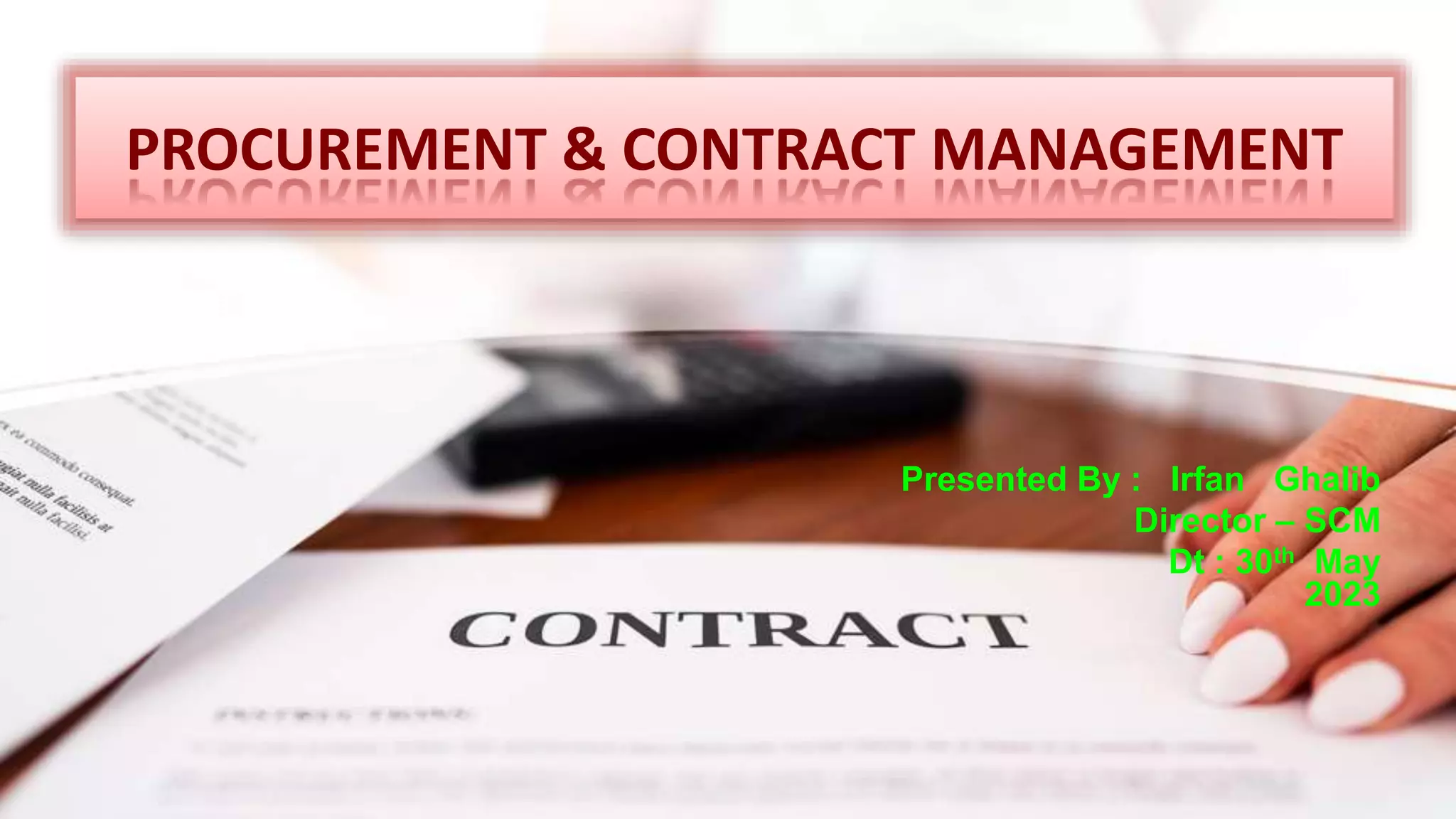 PROCUREMENT & CONTRACT MANAGEMENT.pptx
