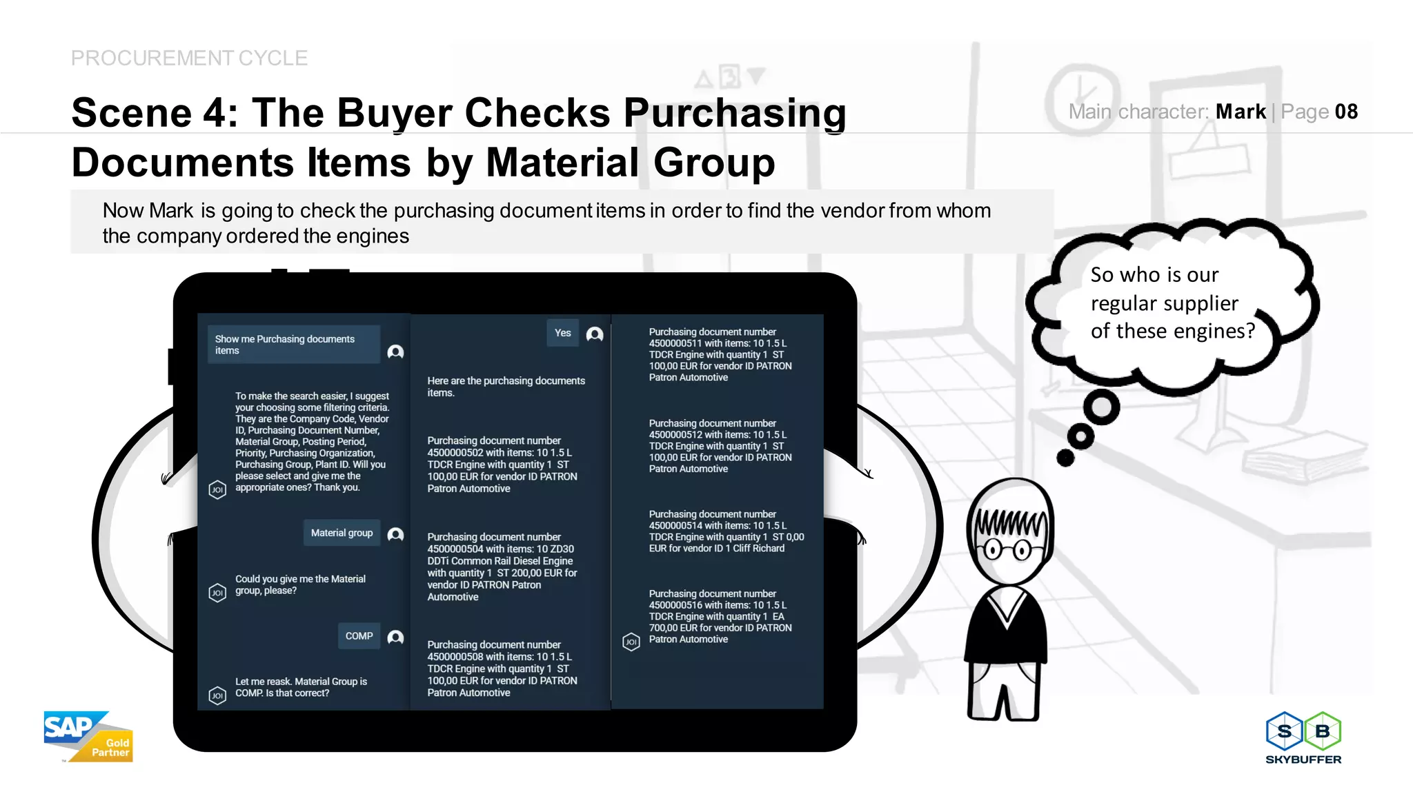 Skybuffer Intelligent SAP User Experience :: Procurement Full-Cycle ...