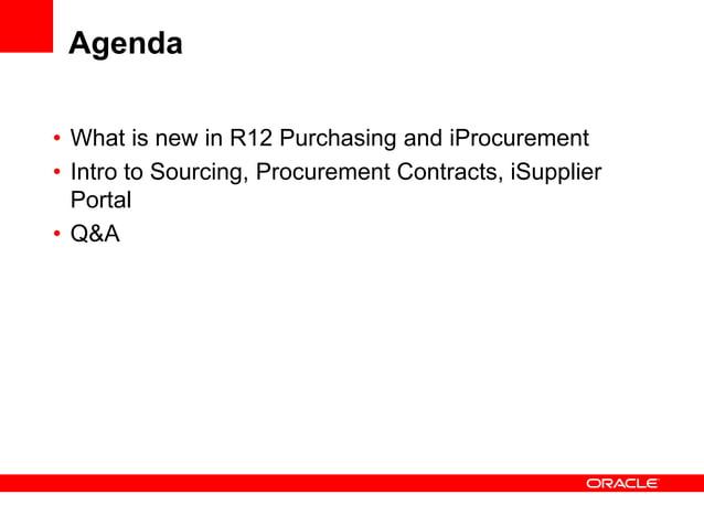 Procurement Oracle Ebs Procurement Ppt Doc Ppt