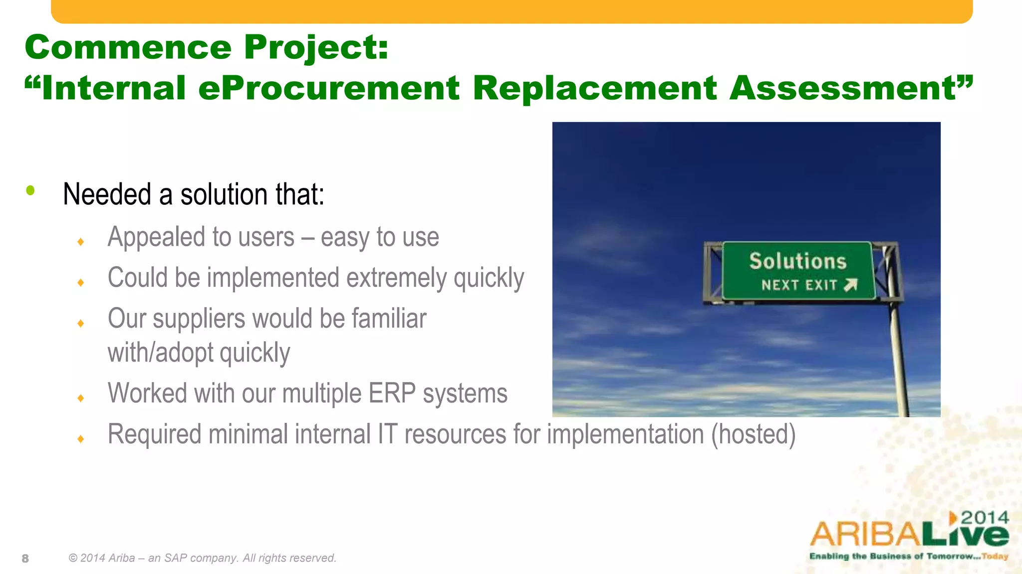 Procurement Evolution – Measures of Success | PPTX