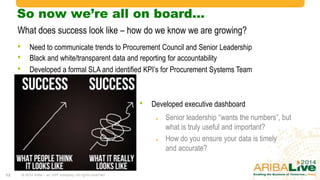 Procurement Evolution – Measures of Success | PPTX