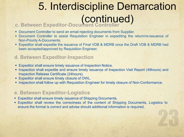 Procurement Expediting Training | PPTX | Logistics | Business