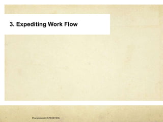 Procurement Expediting Training | PPTX