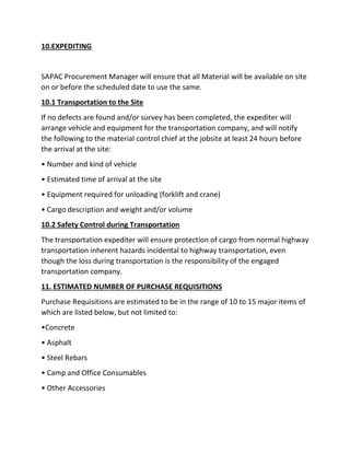 Project procurement Management final report.docx