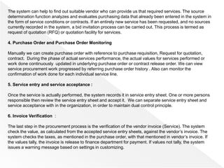 Procurement for services | PPTX