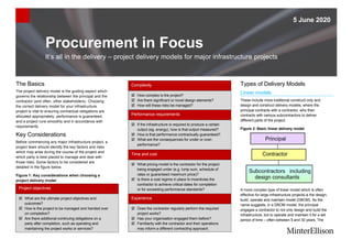 Procurement in Focus - the pros and cons of various project delivery ...