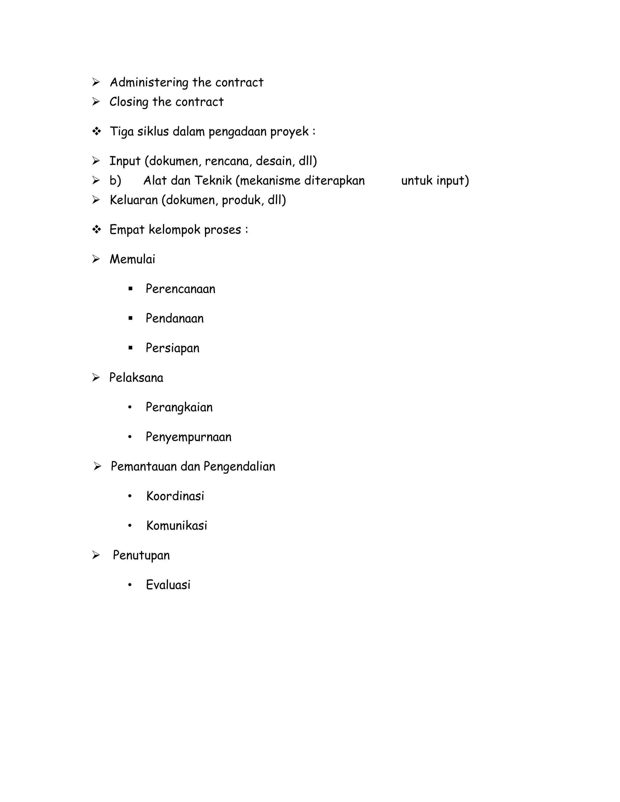 Procurement management | PDF