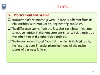 Procurement management | PPTX