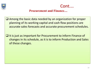 Procurement management | PPTX