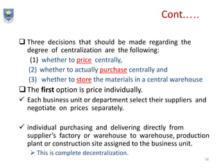 Procurement management | PPTX