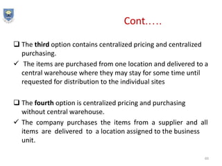 Procurement management | PPTX