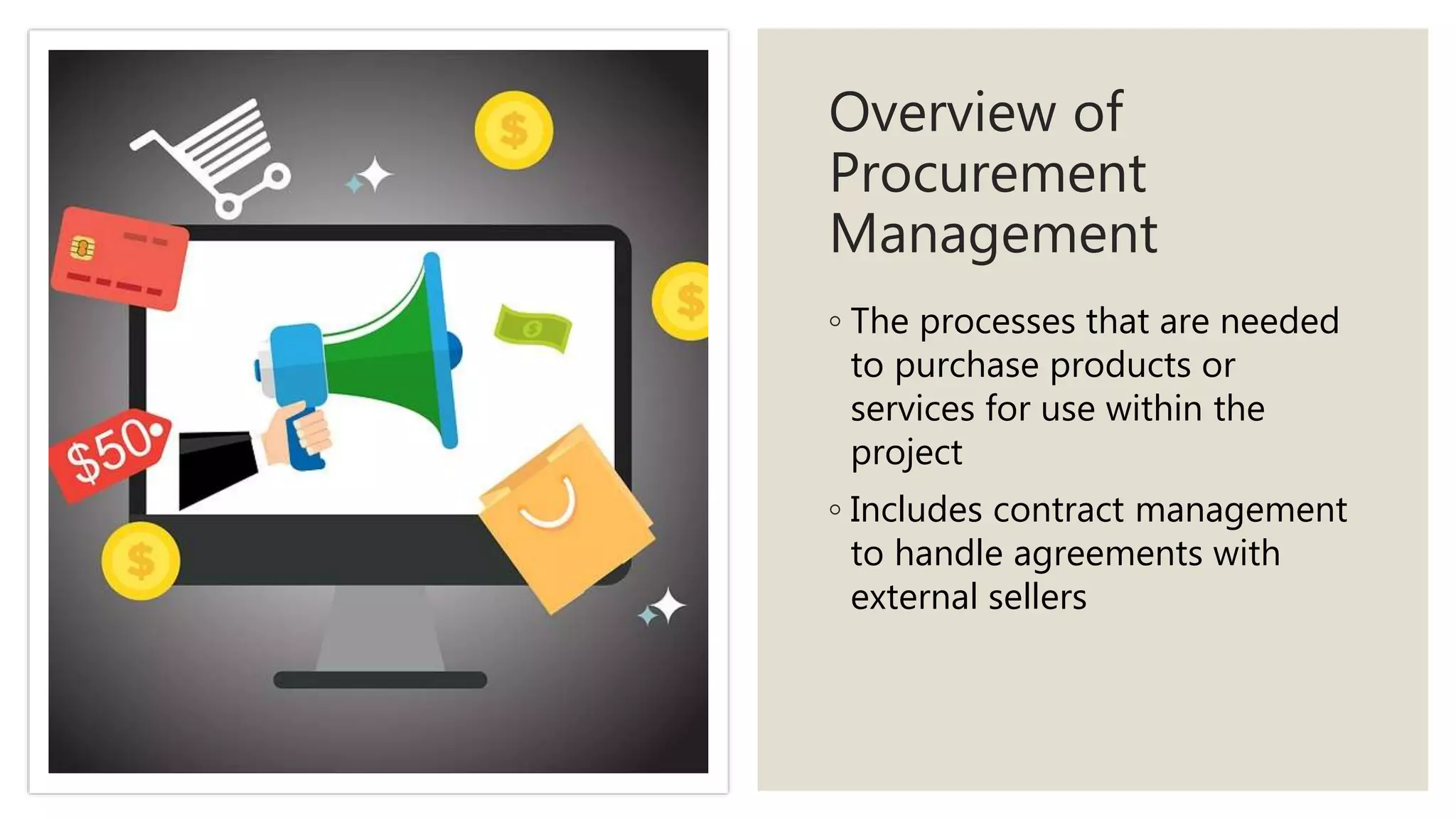 Procurement Management Knowledge Area | PPT