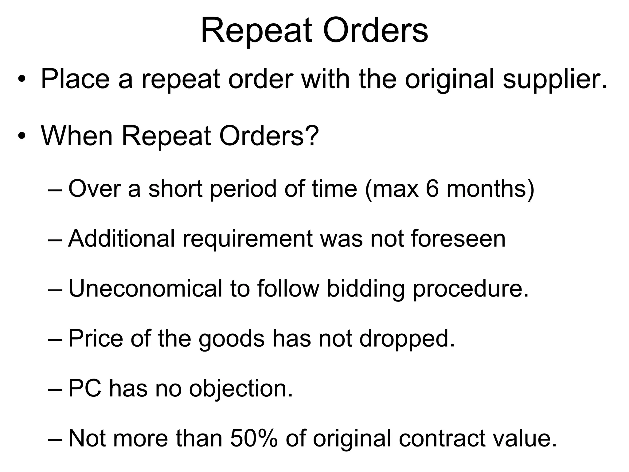 Procurement Methods | PDF
