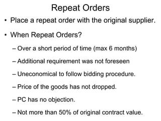 Procurement Methods | PDF