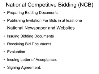 Procurement Methods | PDF