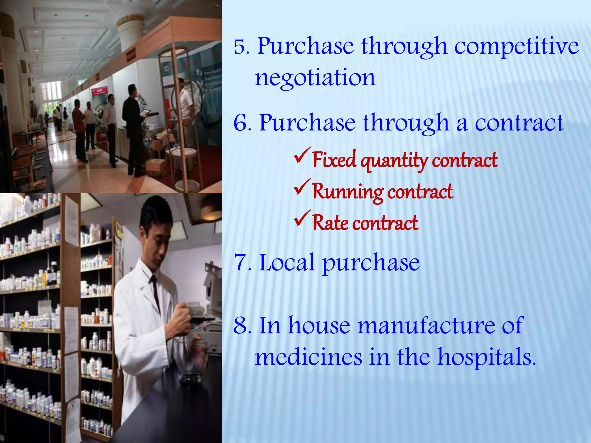 Procurement of drugs ppt simi joju k. | PPTX