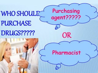 Procurement of drugs ppt simi joju k. | PPTX