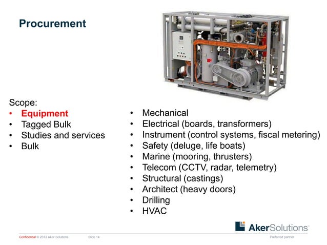 Procurement of equipment_packages_at_aker_engineering | PPT