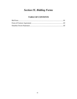 Procurement of infrastructure projects | PDF