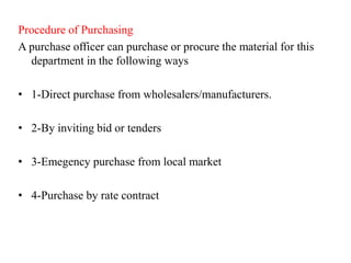 PROCUREMENT OF STORES hospital edited.pptx